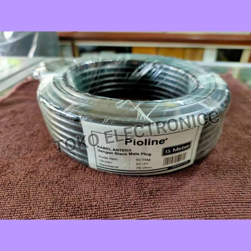 Jual Kabel Antenna Tv 15 Meter + Jack Di Seller Toko Electronicc - Sei ...