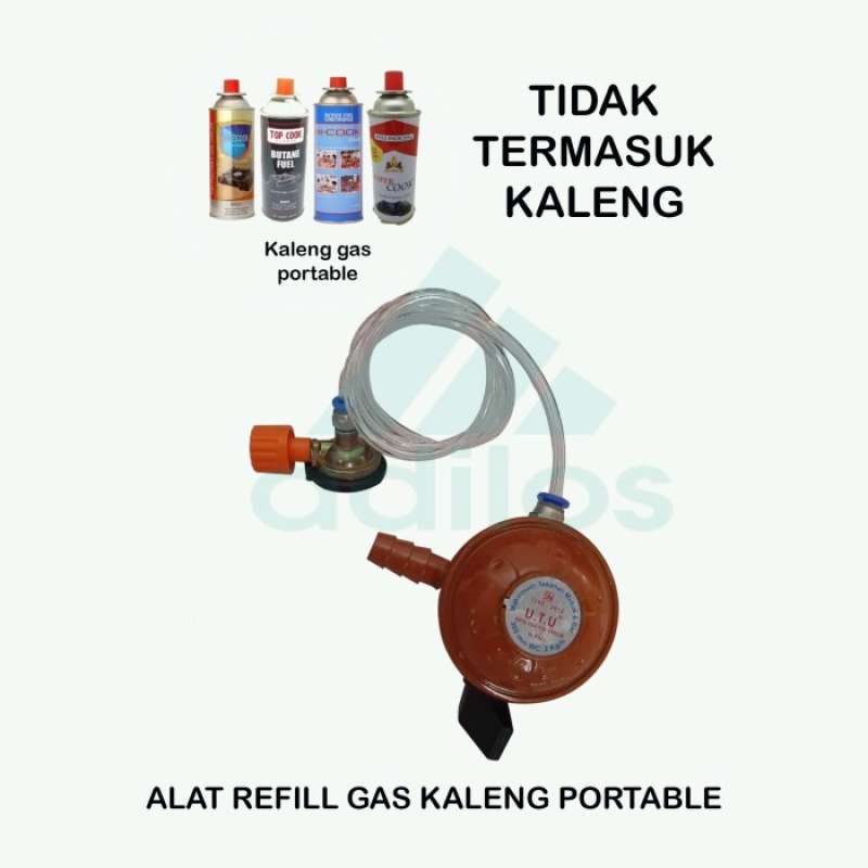 Jual ALAT ISI ULANG GAS KALENG / 1 SET ALAT REFIL GAS KALENG / ALAT ...