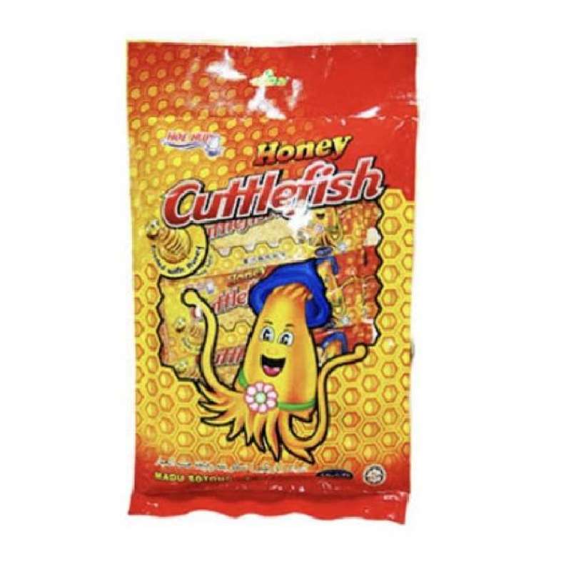 Jual Hoe Hup Cuttle Fish Honey Cuttlefish 192gr Di Seller Siufen_shop ...
