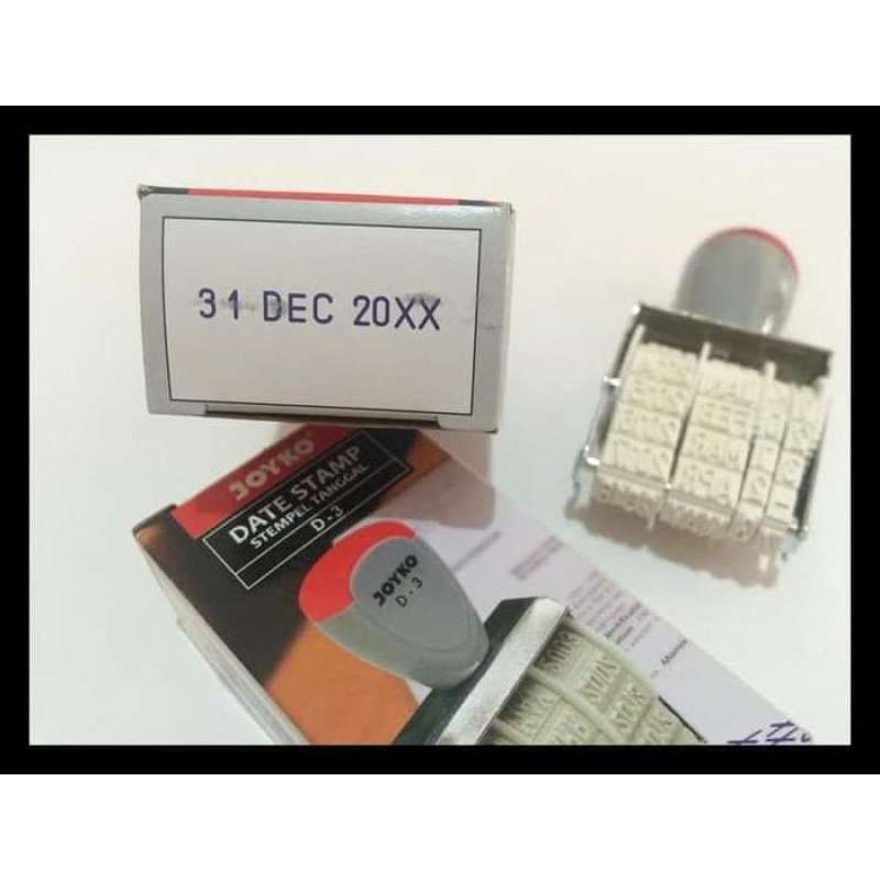 Jual Date Stamp Stempel Tanggal D3 - Joyko Murah Di Seller Beli Atk ...