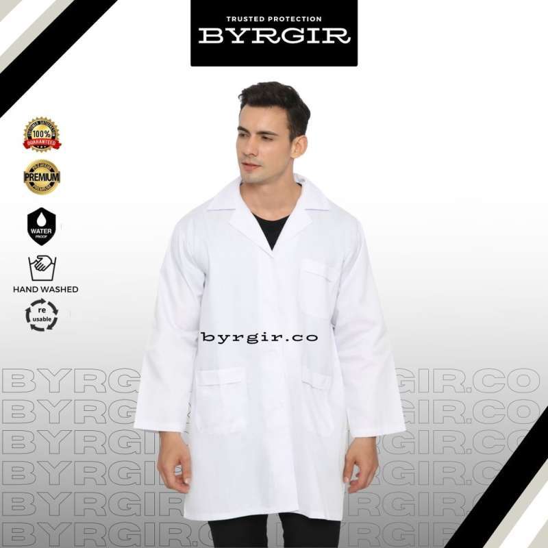 Promo Byrgir Jas Lab Apd Baju Laboratorium Lengan Pendek Baju Rs ...