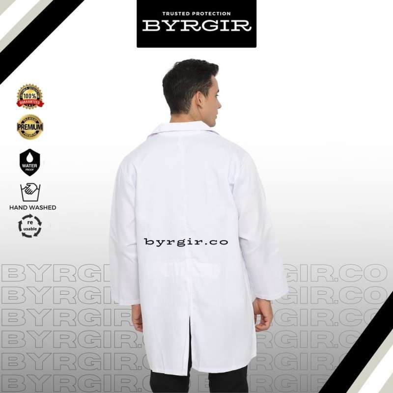 Promo Byrgir Jas Lab Apd Baju Laboratorium Lengan Pendek Baju Rs ...