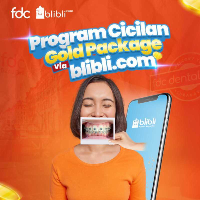 Jual Program Gold Package di Seller FDC Dental Clinic Depok - Depok, Kota Depok | Blibli