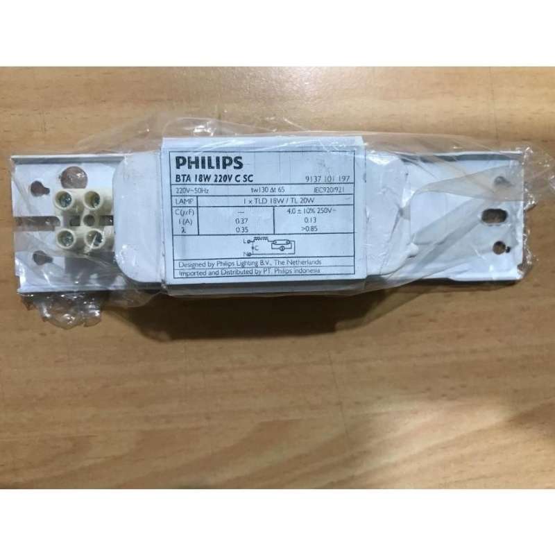 Promo Philips Ballast 18w / 36w BTA Ori Travo 18 watt 36 watt Lampu ...