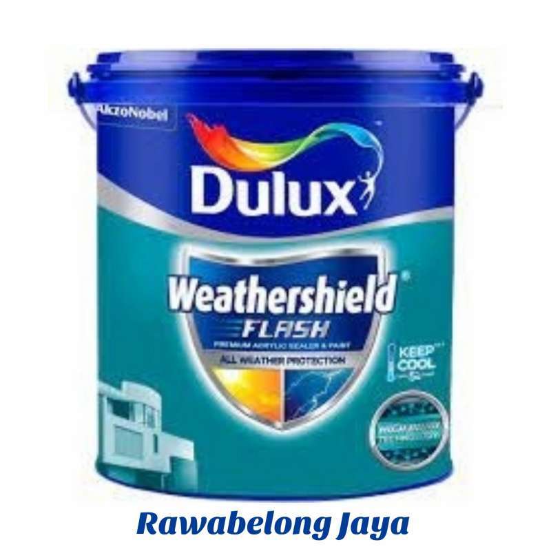 Jual Dulux Weathershield Flash Brilliant White Galon 2 5 Lt Di Seller