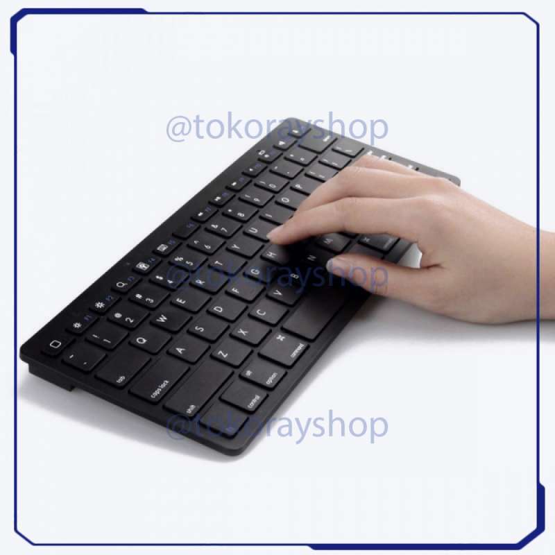 Promo Keyboard Untuk Tablet Dan Smart Device Lainnya - Hitam Bluetooth ...