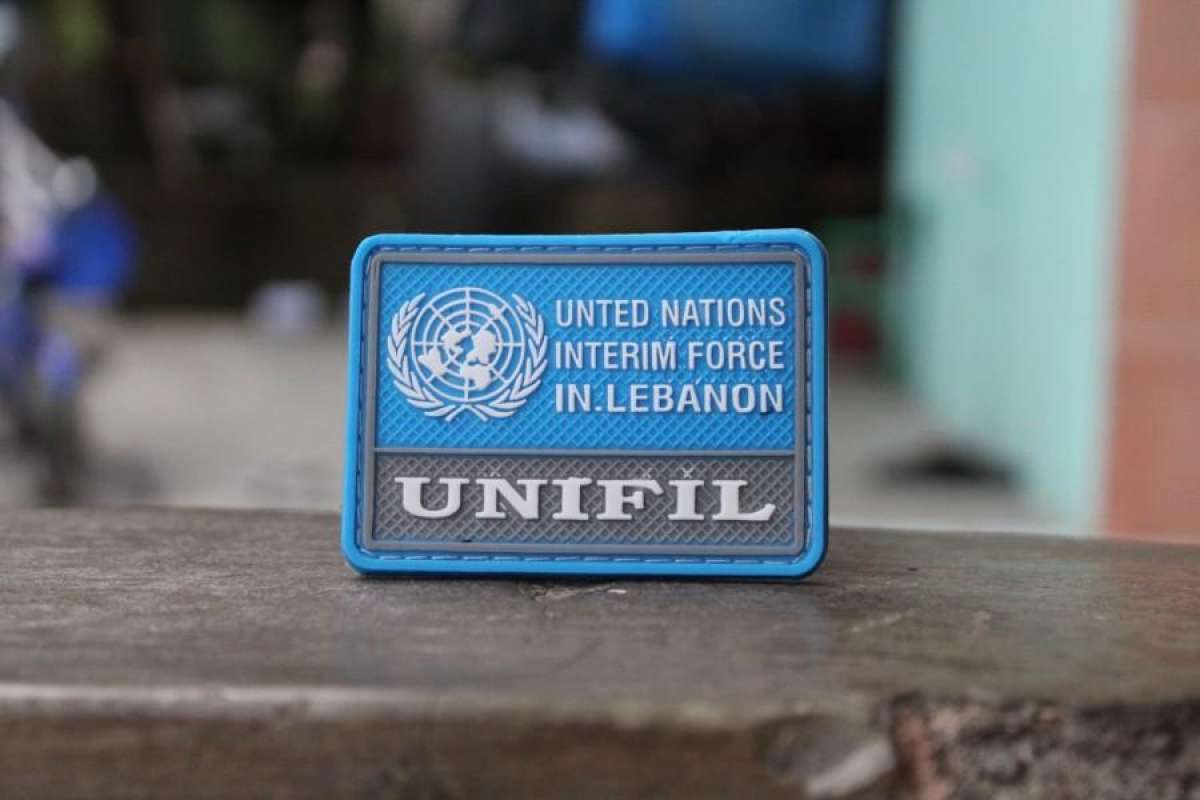 Jual patch rubber unifil PBB biru kotak di Seller Jovana Combat - Kota ...