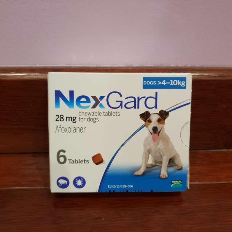 Jual Nexgard Obat Kutu Anjing 4-10 Kg / Tablet di Seller DENTA PET SHOP - Kalibata, Kota Jakarta ...