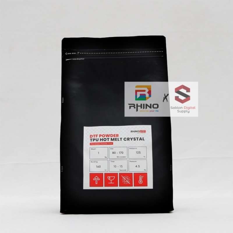 Promo Hot Melt Adhesive Powder Buat Printer Dtf - Harga 1 Kg Rhino ...