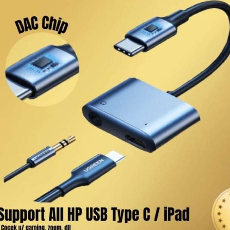 Promo Ugreen Usb C To 2 Type C Splitter Audio Charger Ipad Pro Xiaomi ...