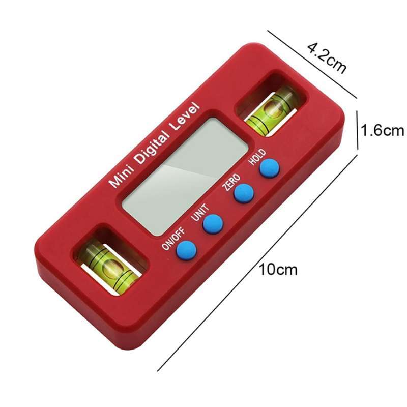 Jual Alat Ukur Sudut Kemiringan / Mini Digital Level / Waterpass Water ...