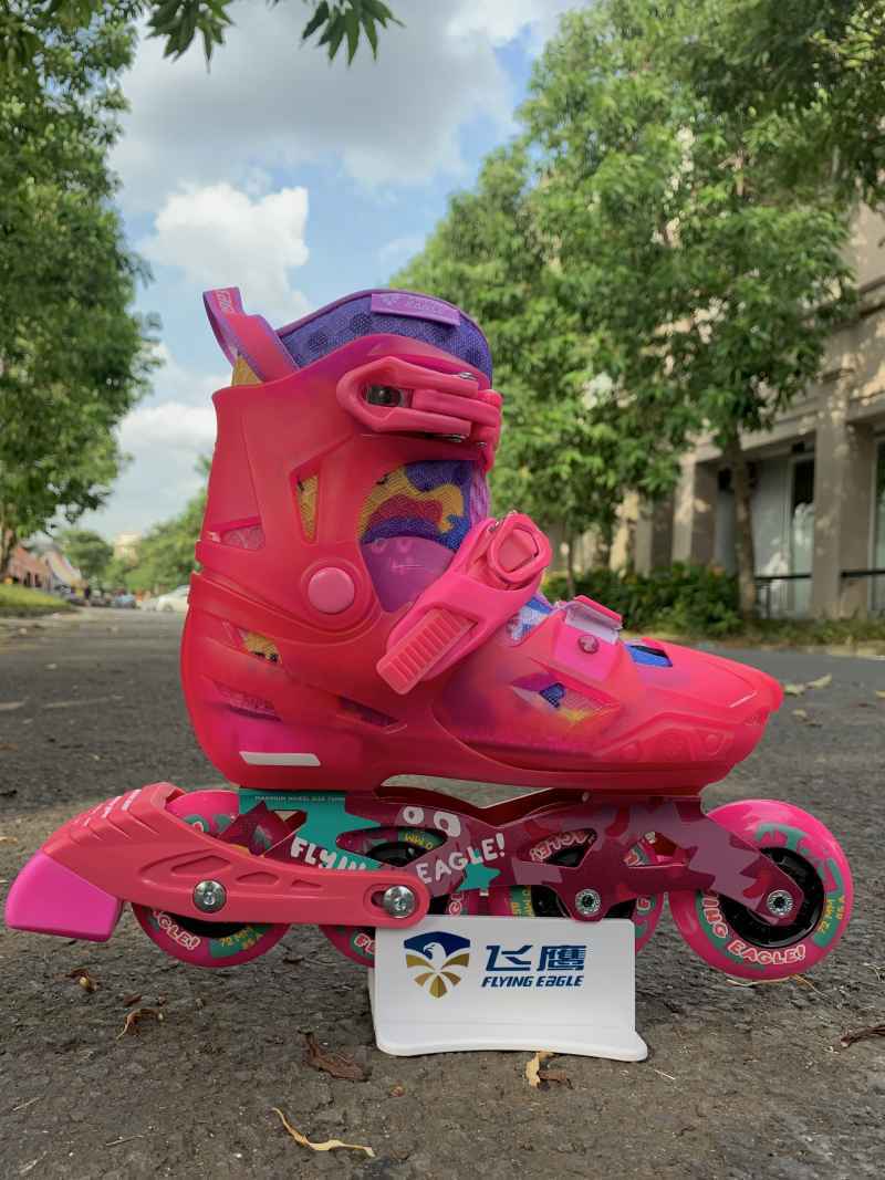 Jual Sepatu Roda Inline Skate Flying Eagle S8 Pink di Seller Sepatu ...