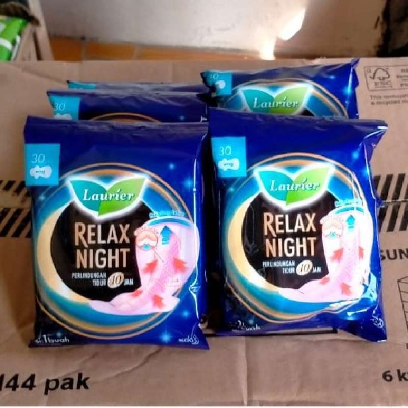 Jual Laurier Relax Night 30 Cm Sachets Termurah - Harga Grosir ...