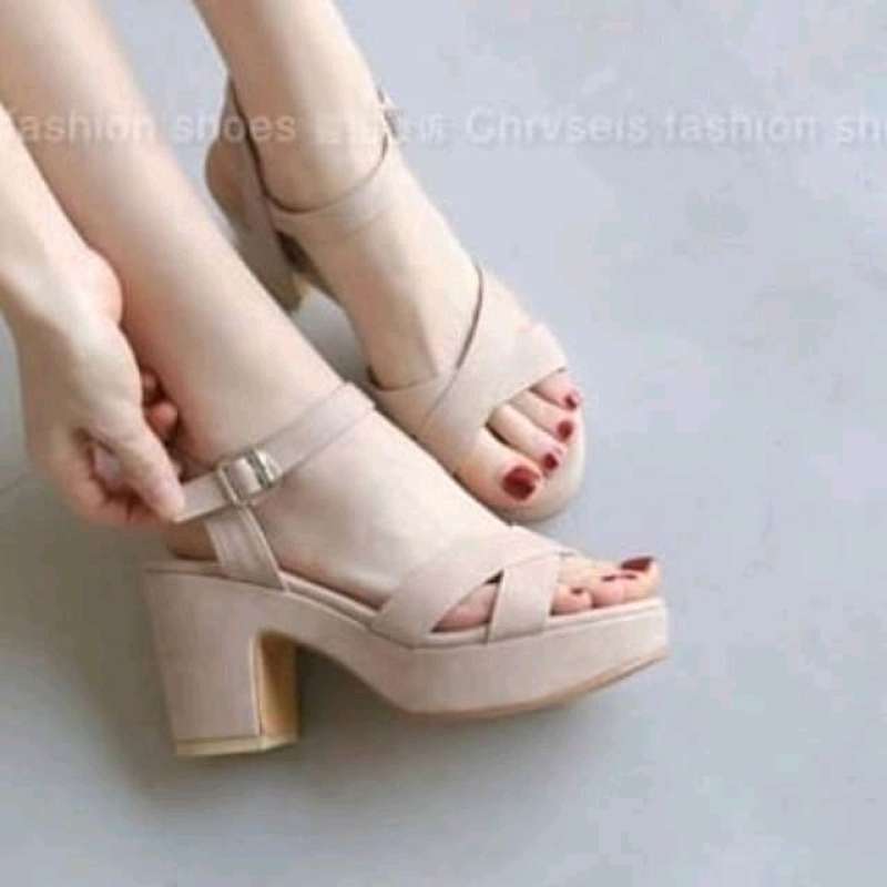 Promo Hak tahu otp12 sepatu sandal wanita sepatu hak sepatu pesta ...