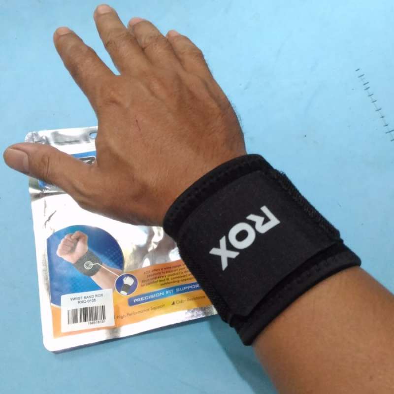 Jual ROX RUBBER WRIST SUPPORT / DEKER PERGELANGAN TANGAN di Seller ...