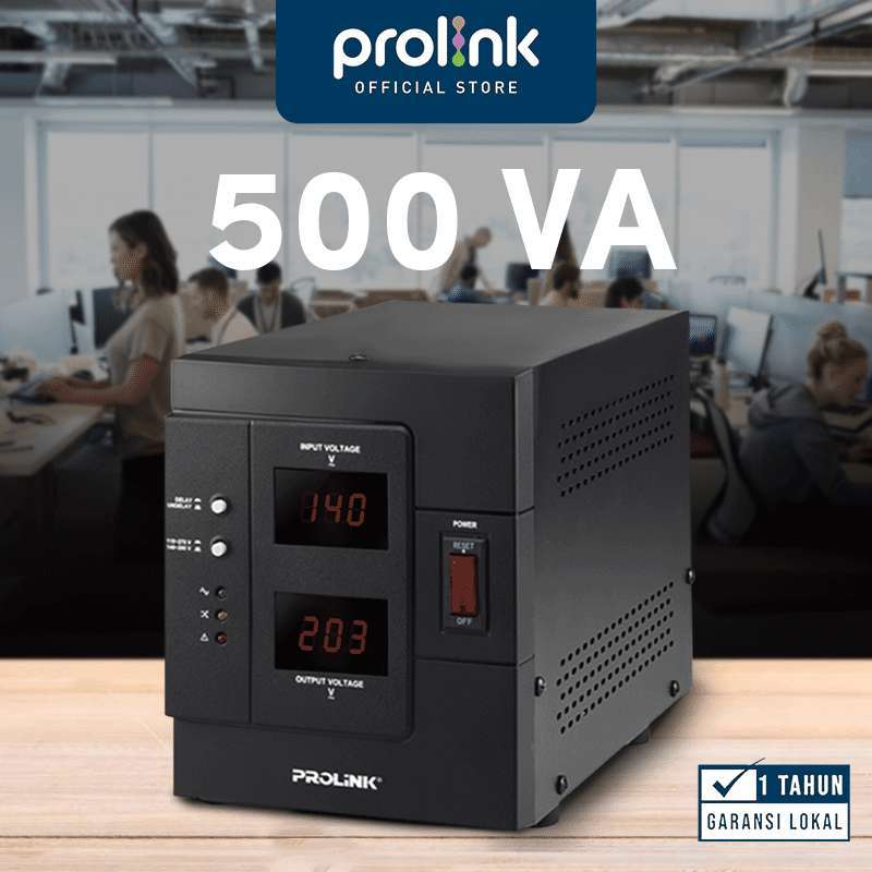 Promo Prolink 500VA Automatic Voltage Regulator AVR l Stabilizer ...