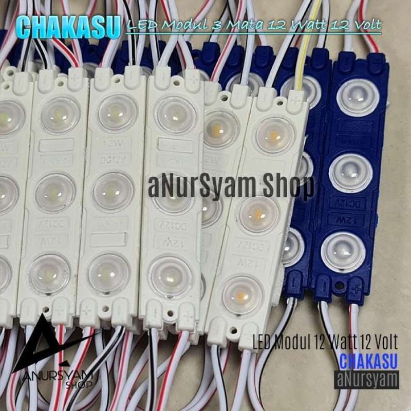 Jual Lampu LED Modul Bulat 12 Watt 12 Volt / LED Module 12 Watt 12 Volt di Seller aNursyam ...