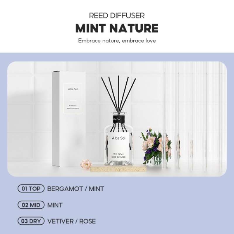 Jual KKV Alba Sol Diffuser Aromaterapi Pengharum Ruangan Wangi Bunga ...