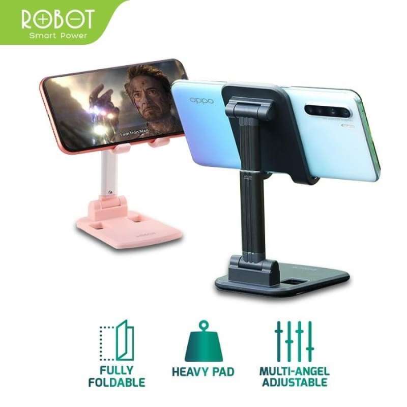 Promo ROBOT RT-US06 FOLDABLE LIFTABLE UNIVERSAL HOLDER HP TABLET STAND ...