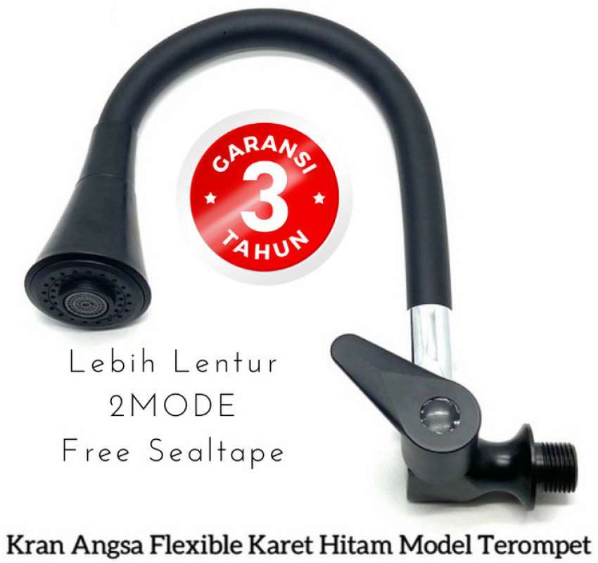 Promo Kran Cuci Piring / Keran Cuci Piring Angsa Fleksibel Meja Hitam Diskon 13% di Seller ...