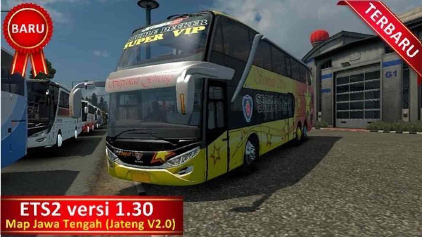 Jual Game Euro Truck Simulator 2 Ets2 1.30 Map Jawa Tengah Jateng V2 Di ...