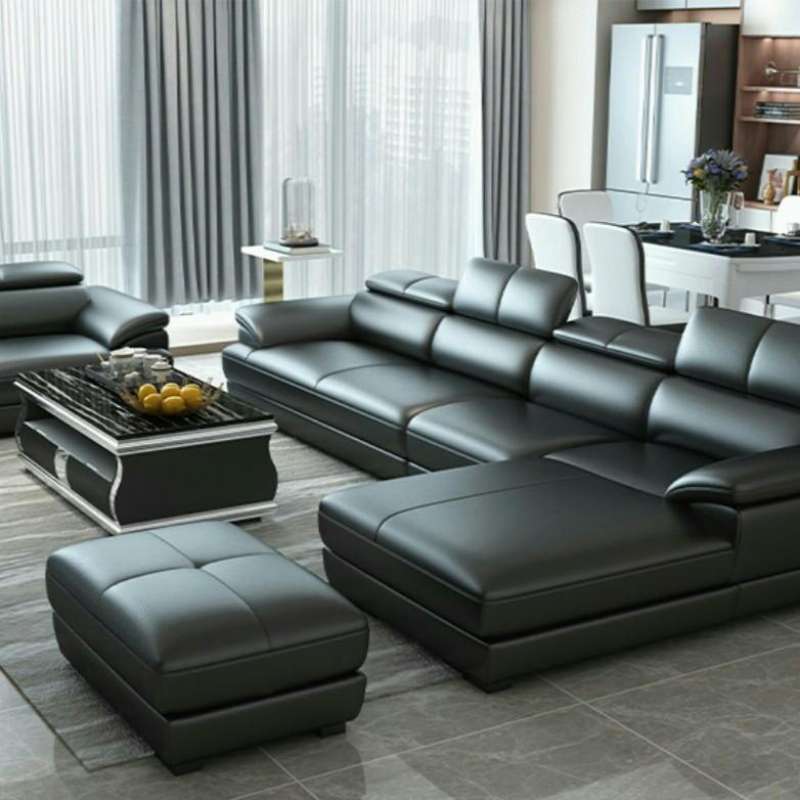 Jual Sofa Kantor Sofa Kulit Full Set dan Minimalis di Seller IDEA.store ...