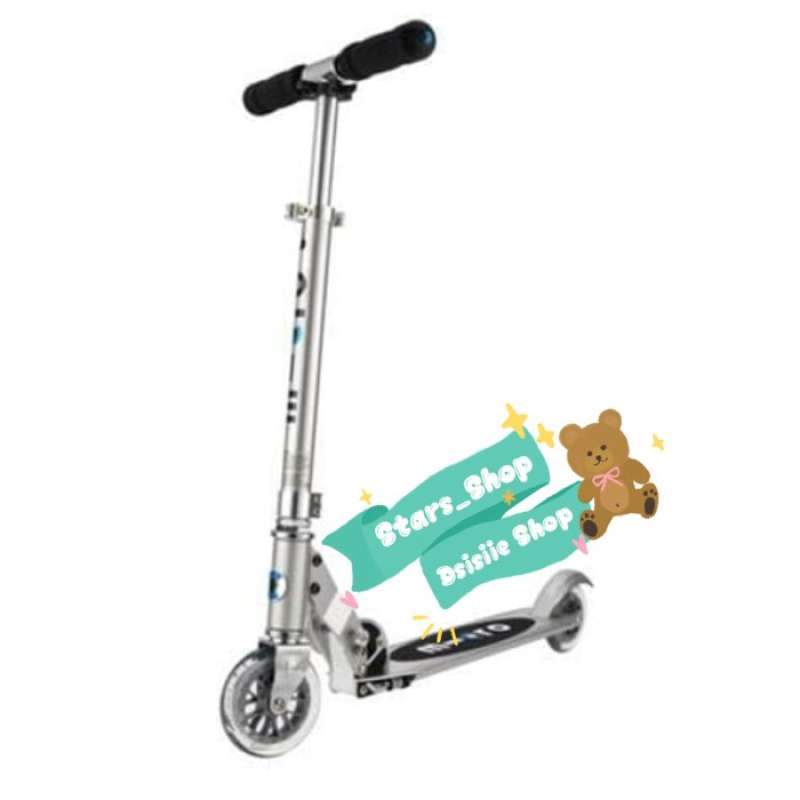 Promo Scooter Micro Speed Plus Pure Silver For Teens & Adult/ Sekuter ...
