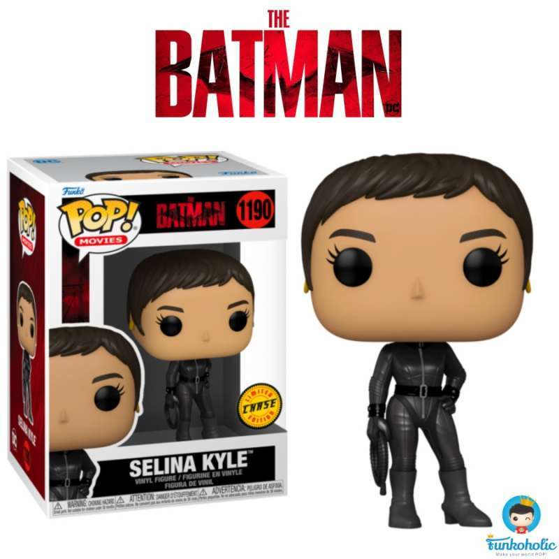 Promo Funko POP! The Batman (2022) - Selina Kyle Unmasked (Catwoman ...