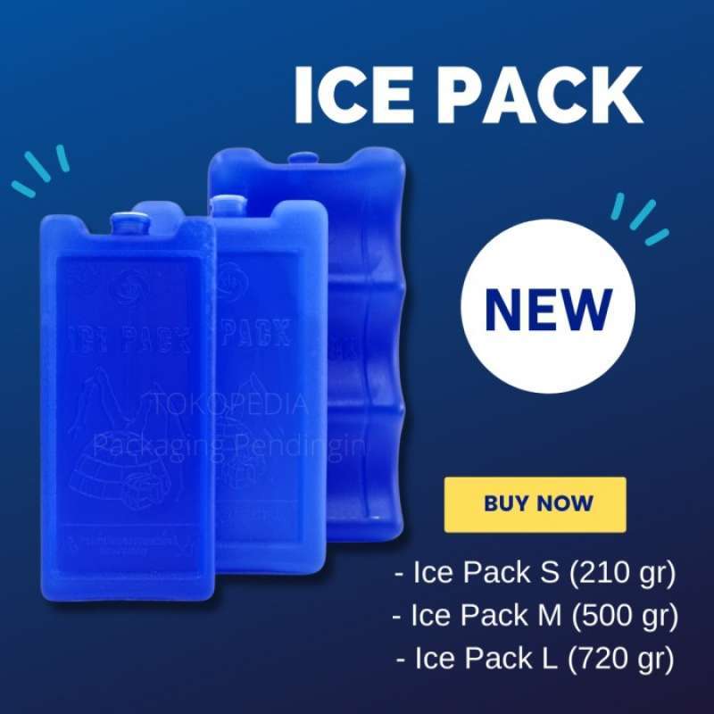 Jual Ice Pack / Ice Gel / Ice Cool Pack / Blue Ice / Thermafreeze Di ...