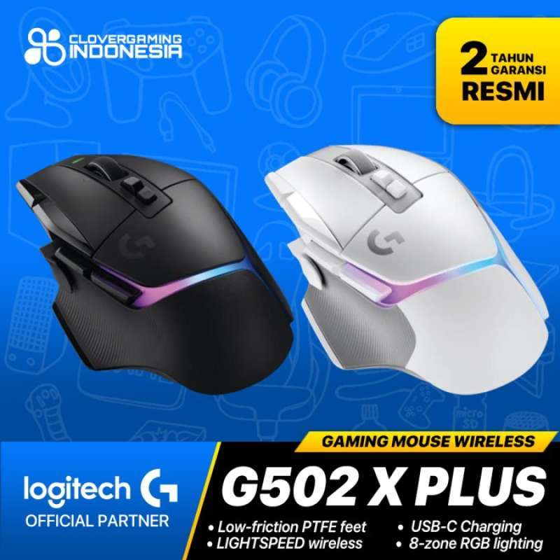 Jual Logitech G502X Plus Wireless RGB - Gaming Mouse di Seller Clover Gaming Indonesia - Clover ...