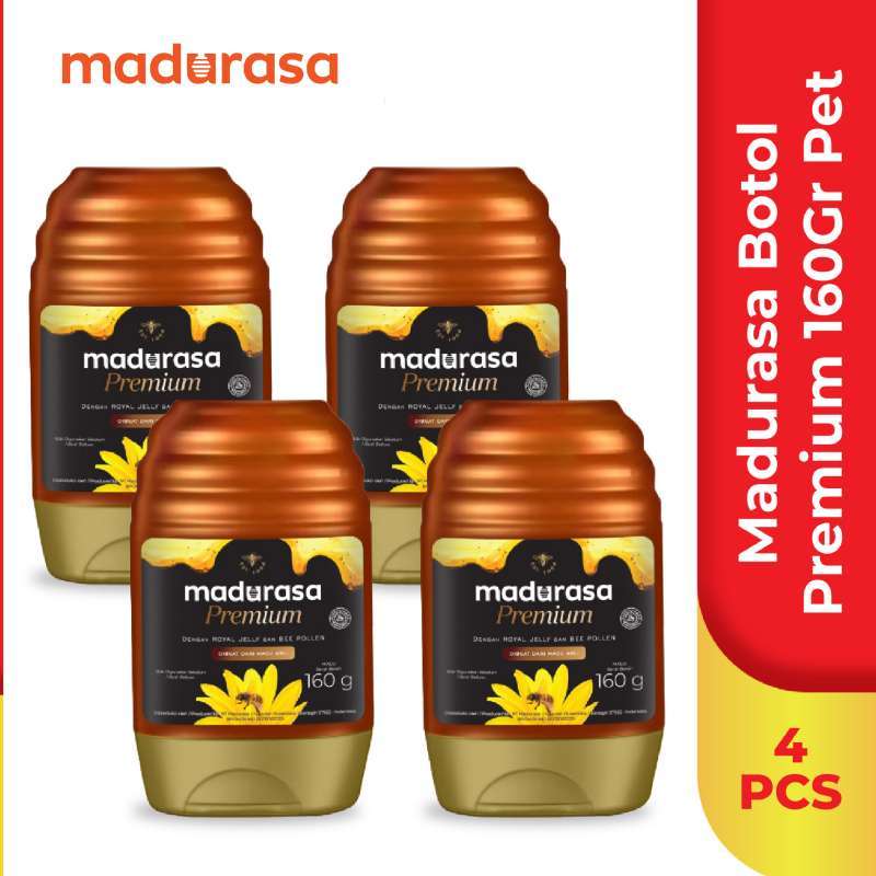 Promo Madurasa Botol Premium 160Gr Pet - 4 Botol Diskon 30% di Seller ...