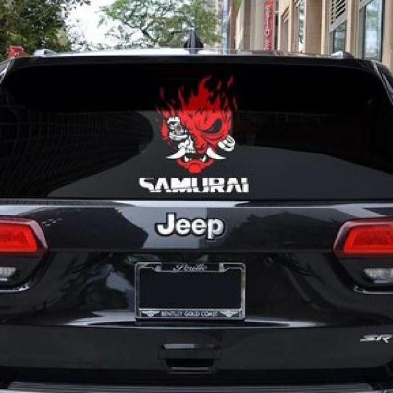 Jual Sticker Mobil Samurai Sangar Garang Keren JDM di Seller ...