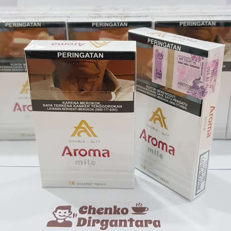 Promo Rokok Aroma mile - 16 Batang mild Diskon 6% di Seller Chenko ...
