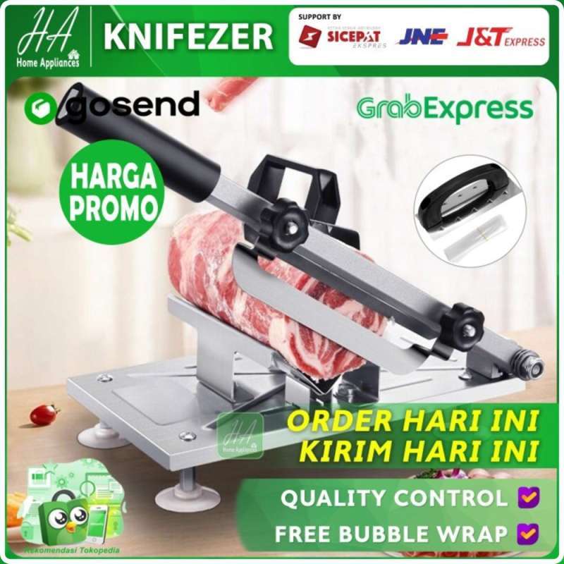 Promo Meat Slicer Alat Pemotong Daging Tipis Pengiris Daging Cutter ...