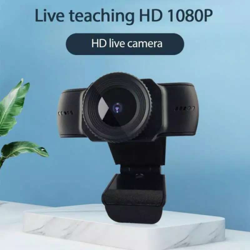 Promo Webcam 1080P Full Hd Pc Camera Laptop Kamera Live Video Zoom ...