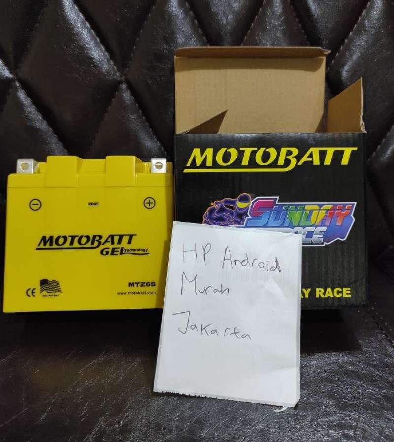 Promo Aki Motor Motobatt Mtz6s Yamaha Nmax 150 Satria Fu Vario 125 ...