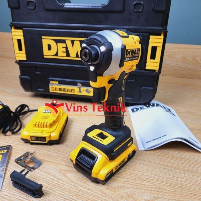 Promo Brushless impact screw driver bor obeng cordless DCF850 DEWALT ...