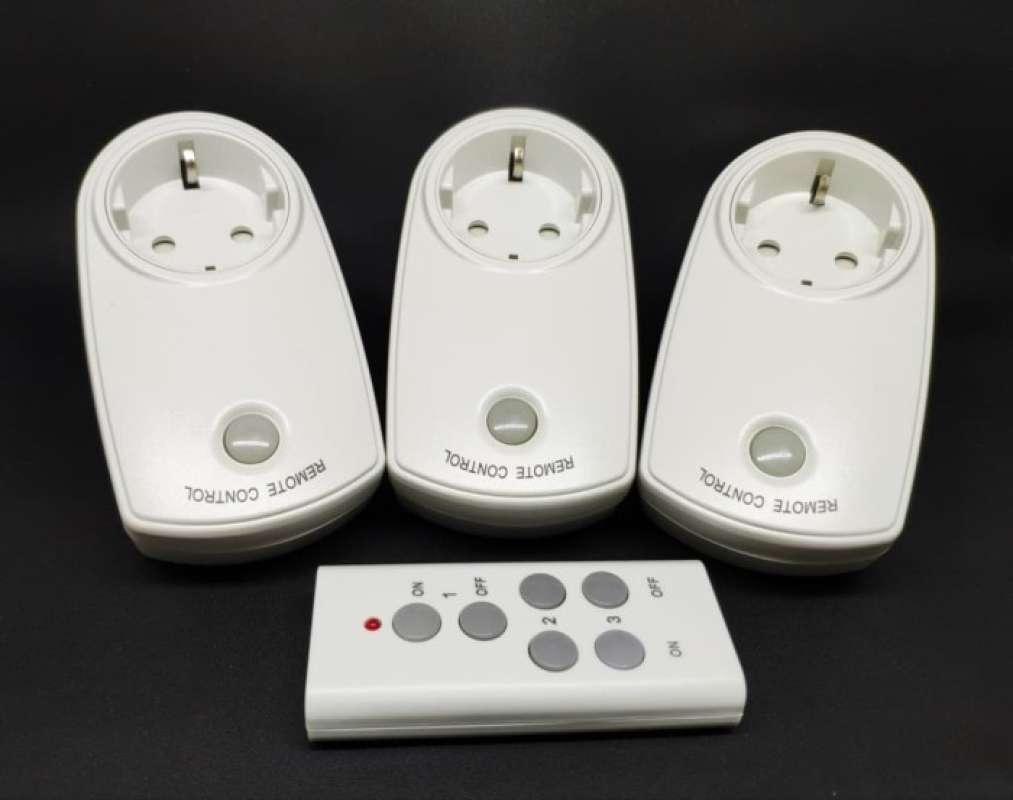 Promo Wireless Remote Control Socket ( 3 sockets ) Diskon 33% di Seller ...
