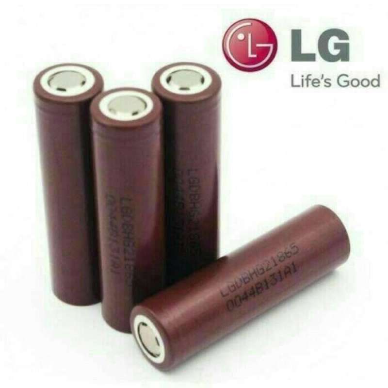 Jual Battery Recherge 18650 Merk LG 3000mah 20A Li-ion di Seller HAPPY ...