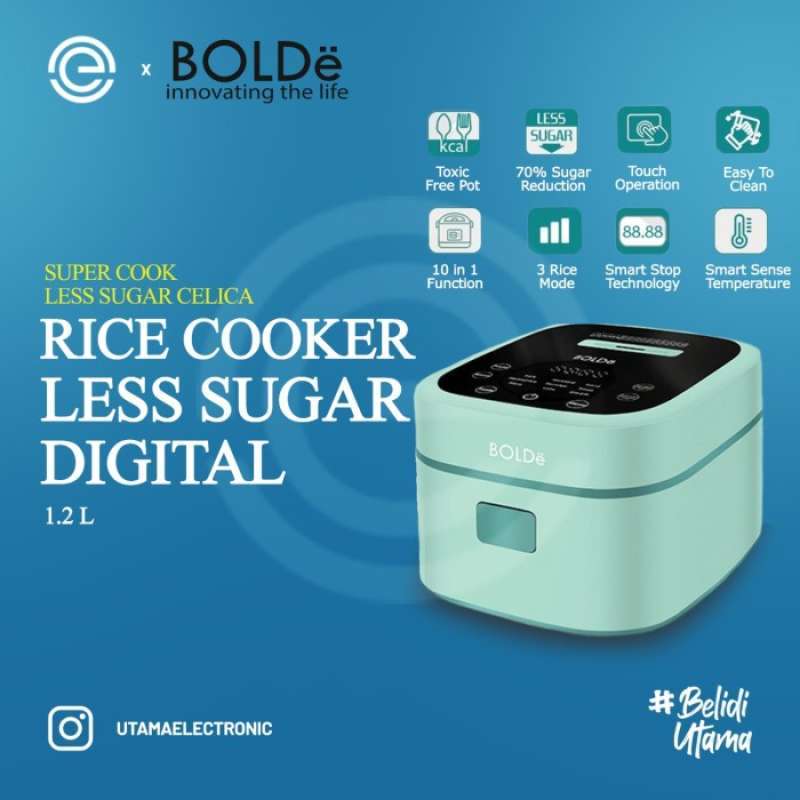 Jual BOLDe Rice Cooker Diet 1.2 Liter - CELICA di Seller HaveArt ...