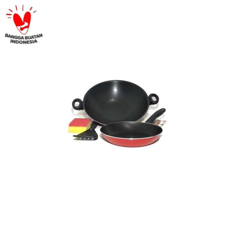 Promo Maxim Valentino Set - panci wajan teflon Diskon 6% di Seller ...