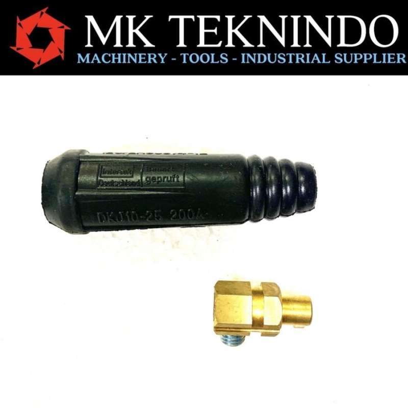 Jual Kabel Konektor Colokan Las Listrik Male / Cowok Cable Socket ...