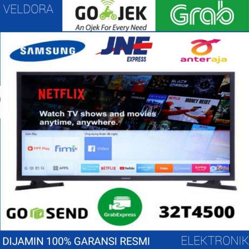 Jual SAMSUNG 32 INCH SMART TV YOUTUBE HD USB MOVIE MODEL 32T4500 di Seller Veldora Electronics ...