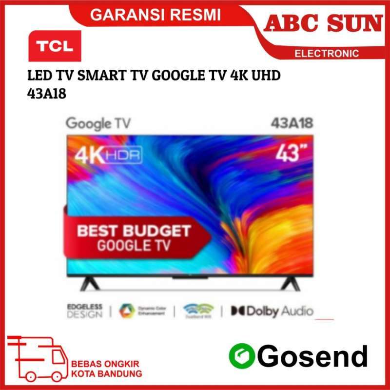 Jual Tcl 43a18 Led Tv 43 Inch Uhd Smart 4k Dolby Audio Di Seller Sun Electronic Official Store ...