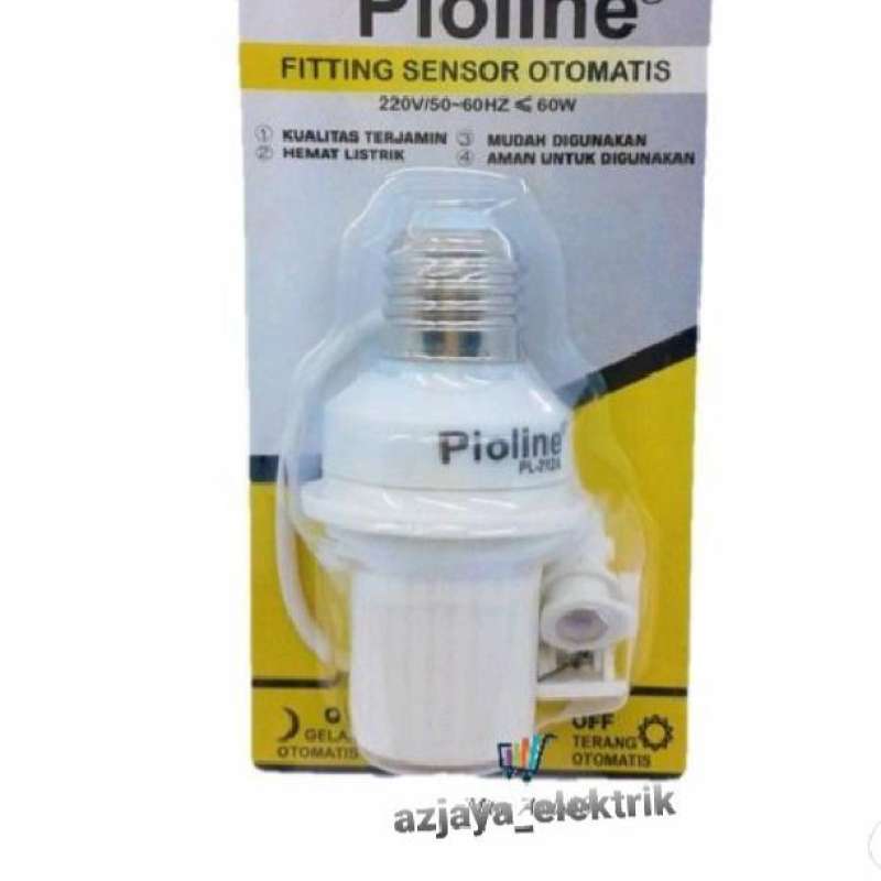 Jual fitting lampu sensor merk pioline fitting lampu sensor otomatis ... Jual fitting lampu sensor merk pioline fitting lampu sensor otomatis ...