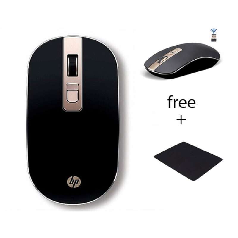 Promo Mouse Wireless Hp S4000/ Mouse /Wireless Mouse Paket Mousepad ...