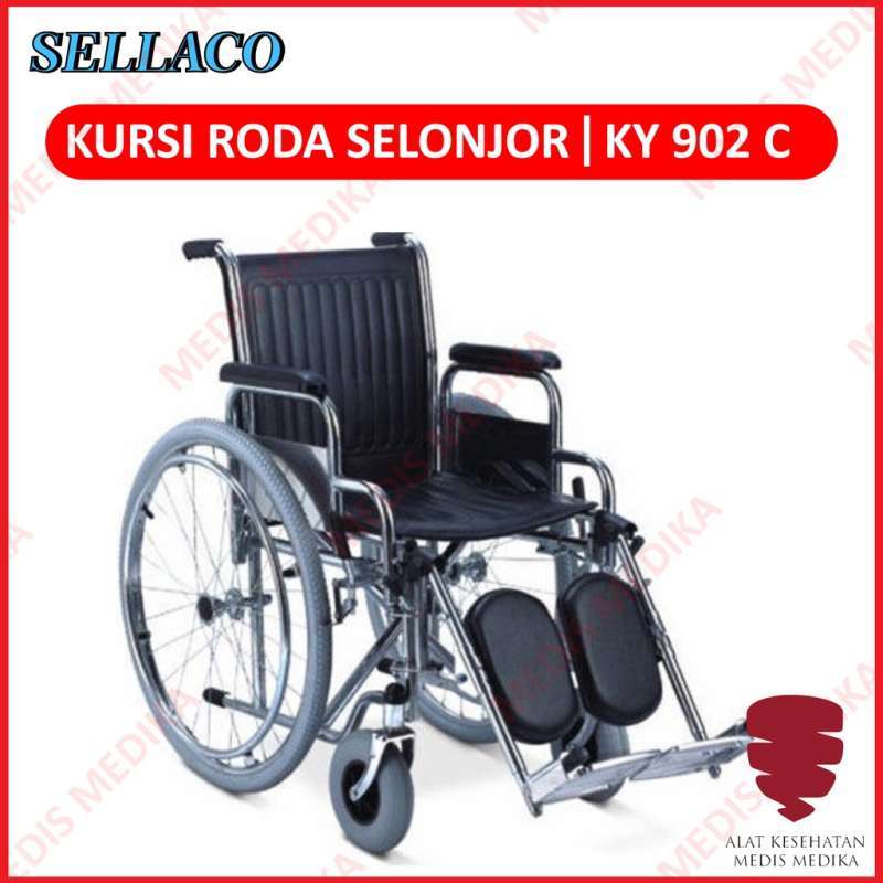 Jual Kursi Roda Selonjor Sella KY902C Velg Racing Elevating Patah ...
