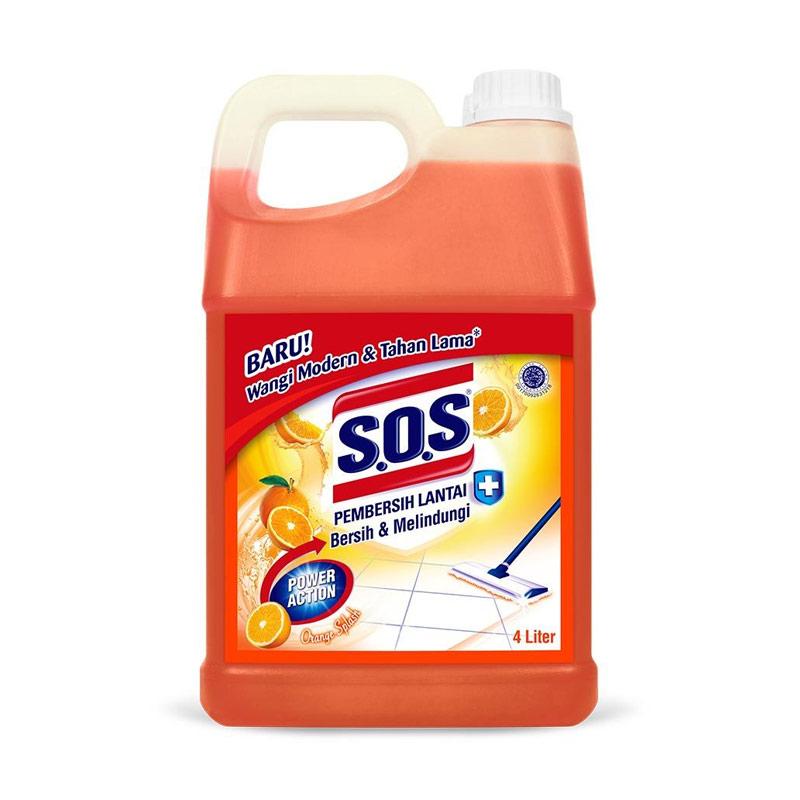 Jual SOS Orange Splash Pembersih Lantai [4 L/ Galon] di Seller ...