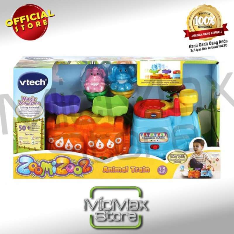 Promo Vtech ZoomiZooz Animal Train Mainan Anak Kereta Diskon 8% di ...