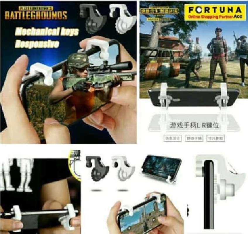 Jual Pubg Ros V8 GenX R1 L1 SharpShooter Trigger Gaming Joystick ...